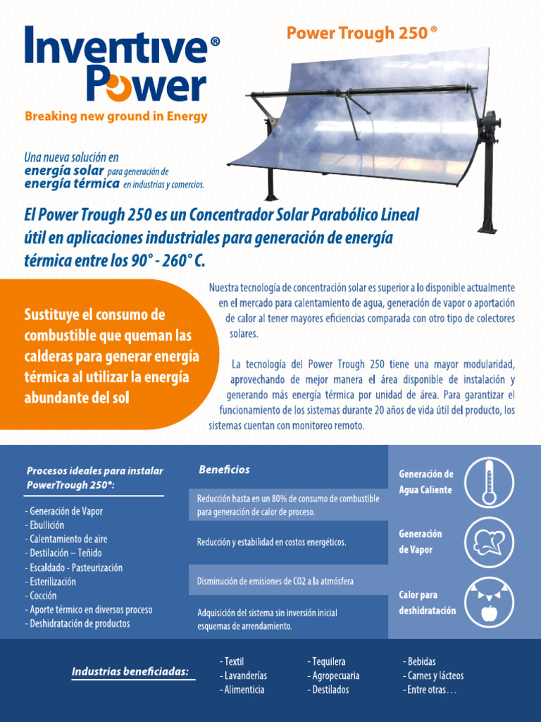 Inventive Power DataSheet PT250 | PDF