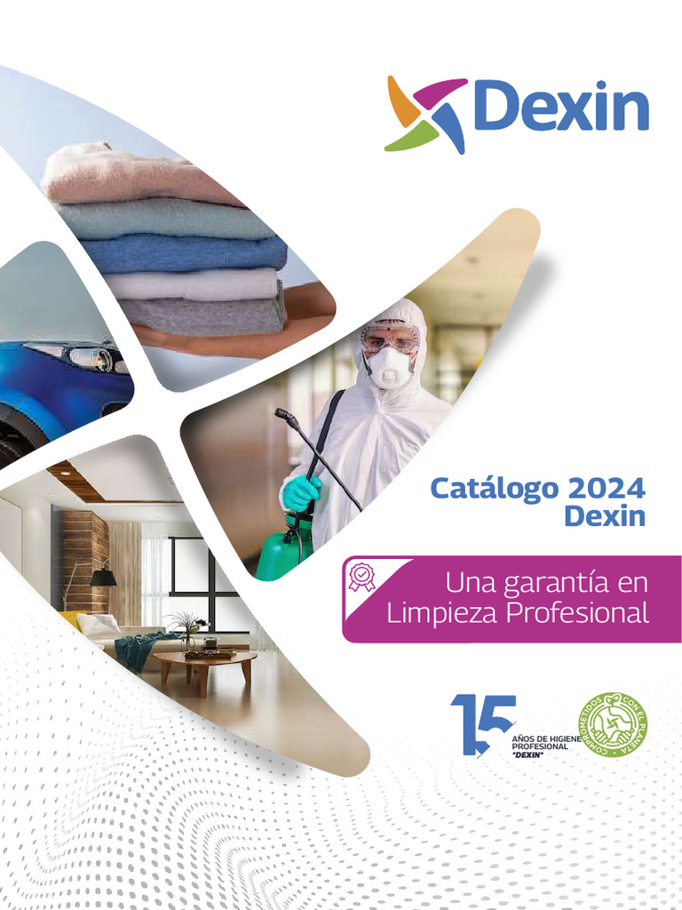 Catálogo 2024 de Productos Dexin | PDF | Higiene | Productos de limpieza