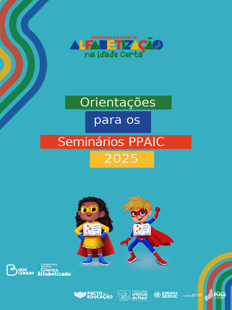 Orientações - Seminários PPAIC 2025 | PDF