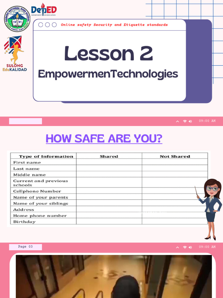 Online Safety Security and Etiquette Standards | PDF | Malware | Cybercrime