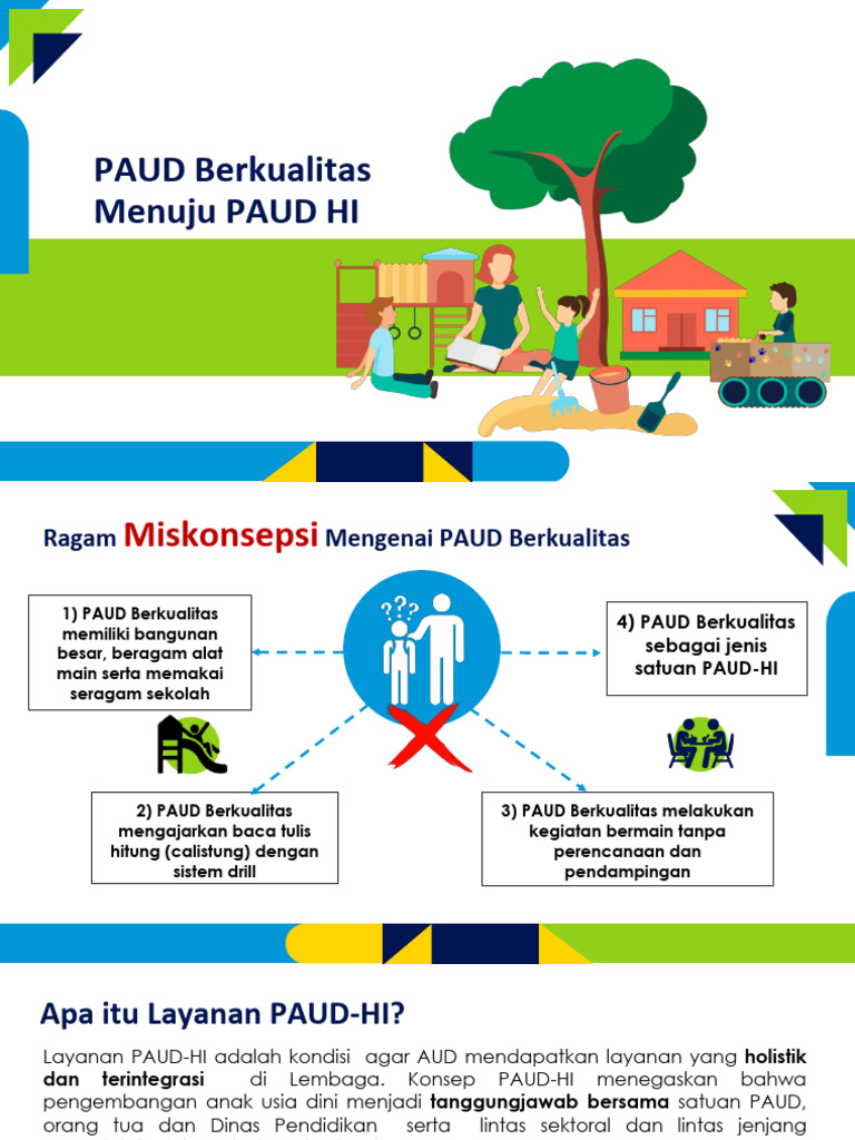 Layanan PAUD HI untuk Anak Usia Dini | PDF