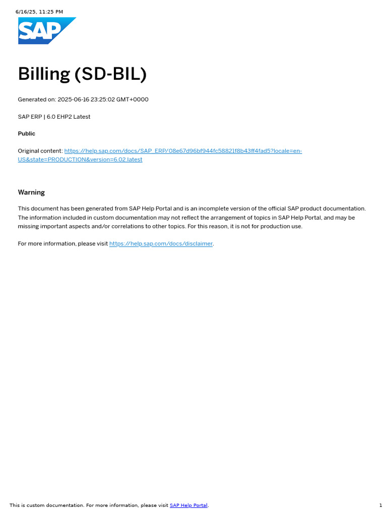Billing CS | PDF