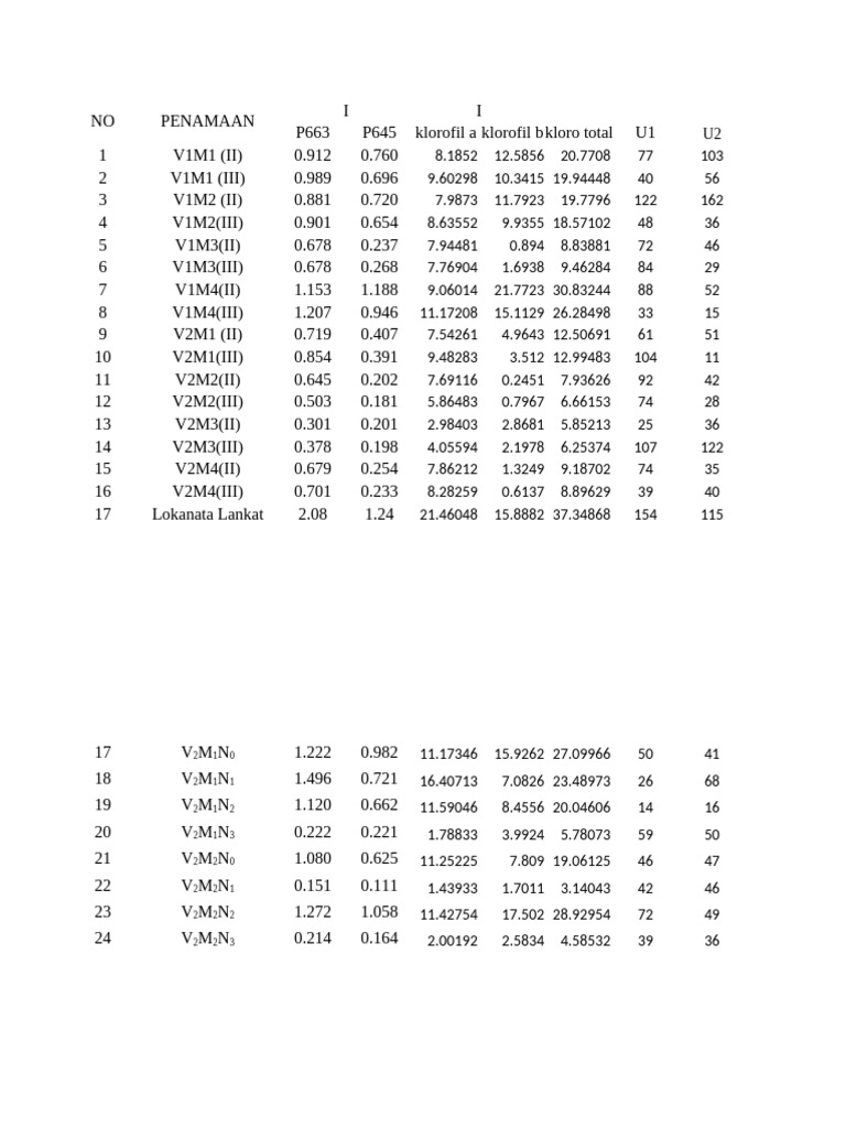 Klorofil Dan Stomata Sanren | PDF