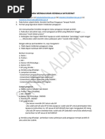 Panduan Login dan Pengajuan SATUSEHAT | PDF