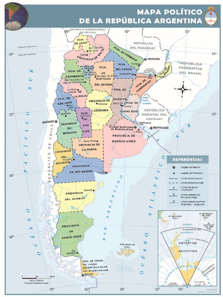 Mapa Argentina | PDF