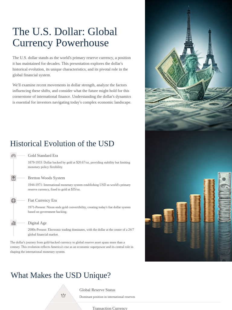 The US Dollar Global Currency Powerhouse | PDF | United States Dollar ...