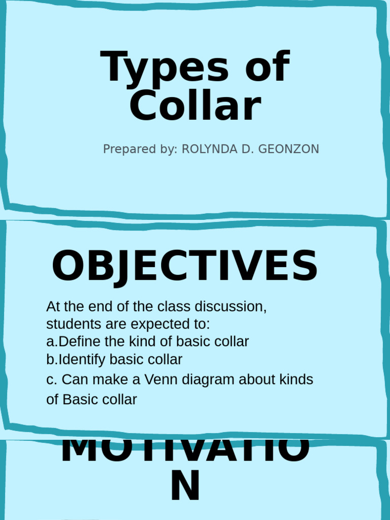 Types of Collar | PDF
