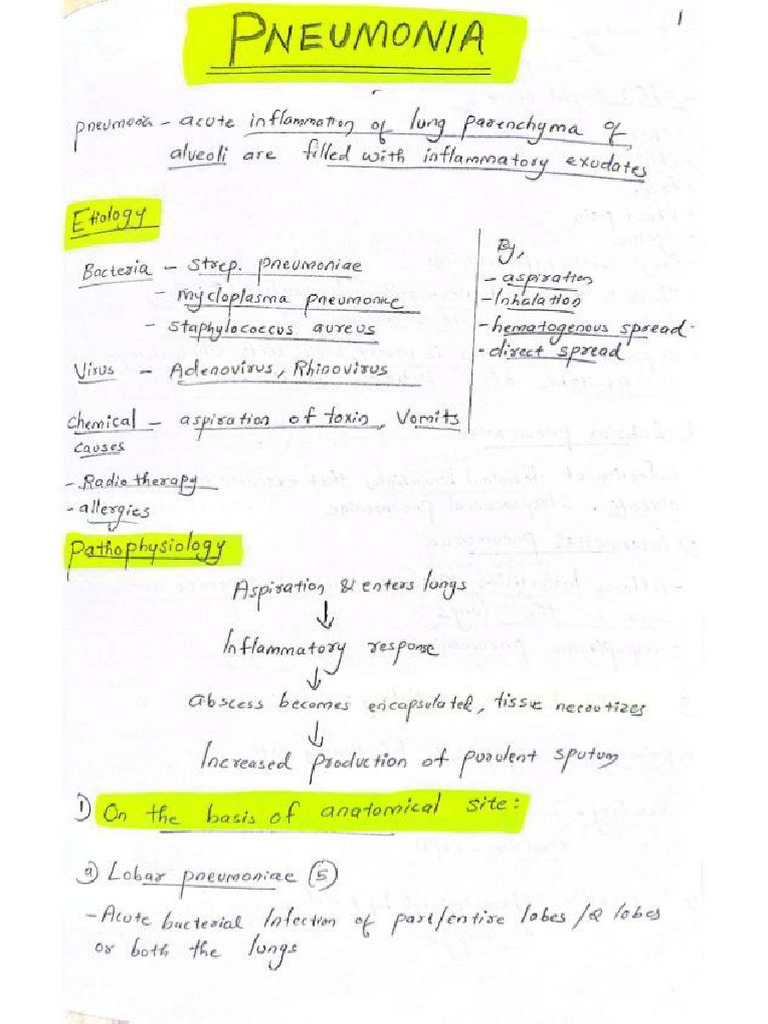 General Medicine Notes | PDF