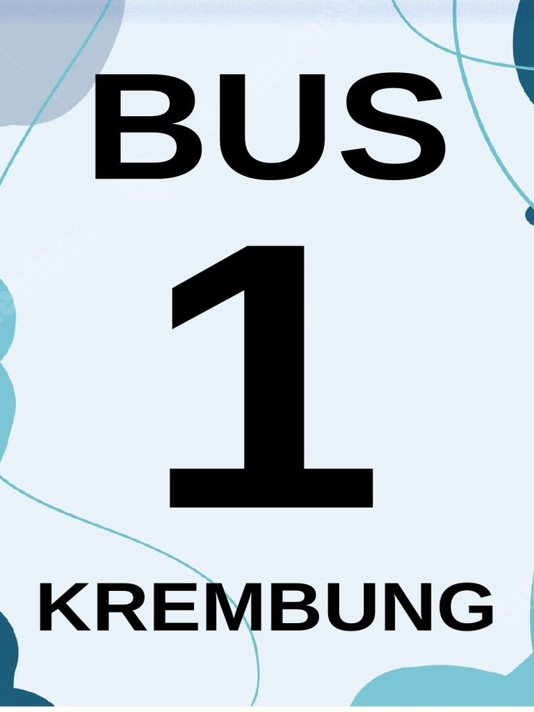 Nomor Bus | PDF