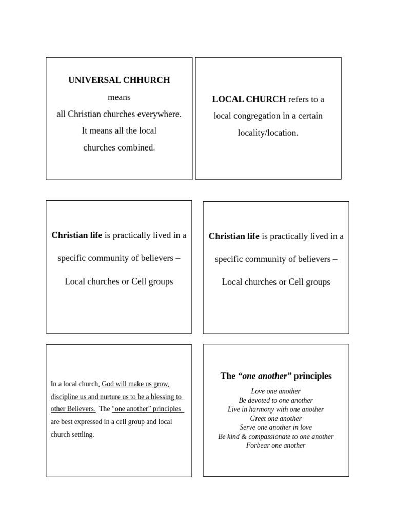 Universal Church | PDF