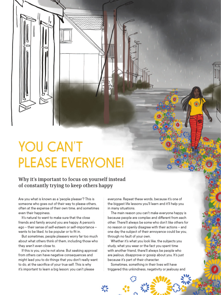 You Can T Please Everyone | PDF | Behavioural Sciences | Psychological ...