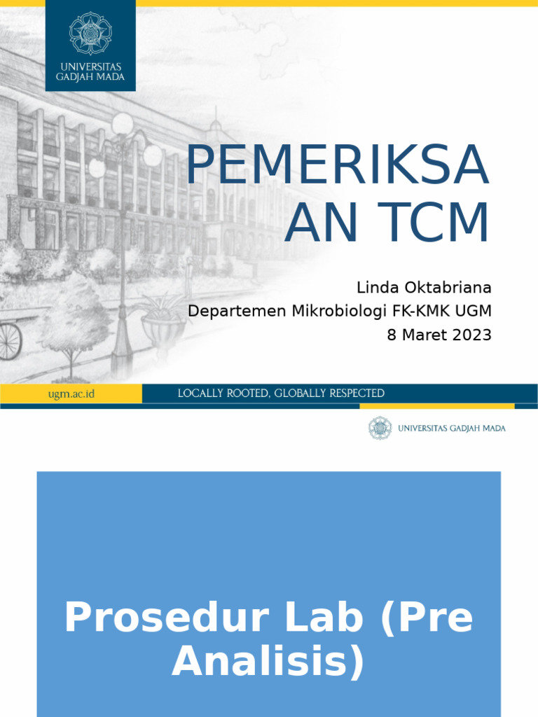 Teknik Pemeriksaan TCM | PDF