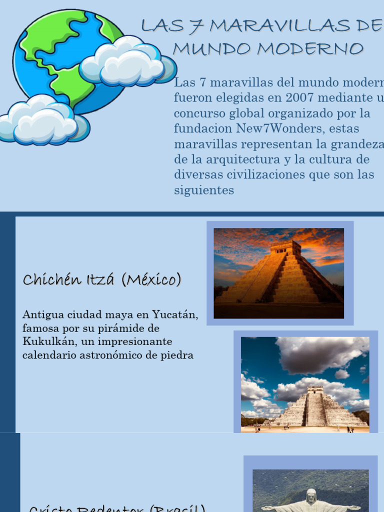 7 Maravillas del Mundo Moderno | PDF