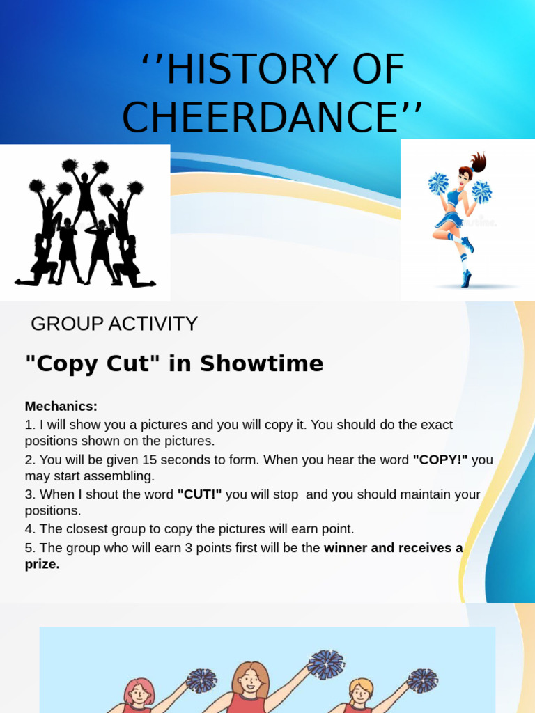 History of Cheerdance | PDF
