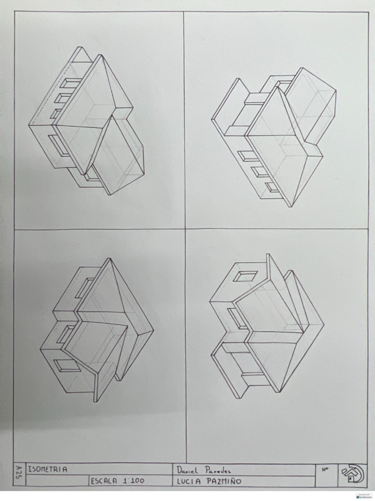 Fachadas Isometria | PDF