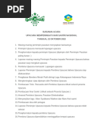 Susunan Upacara Hari Santri | PDF