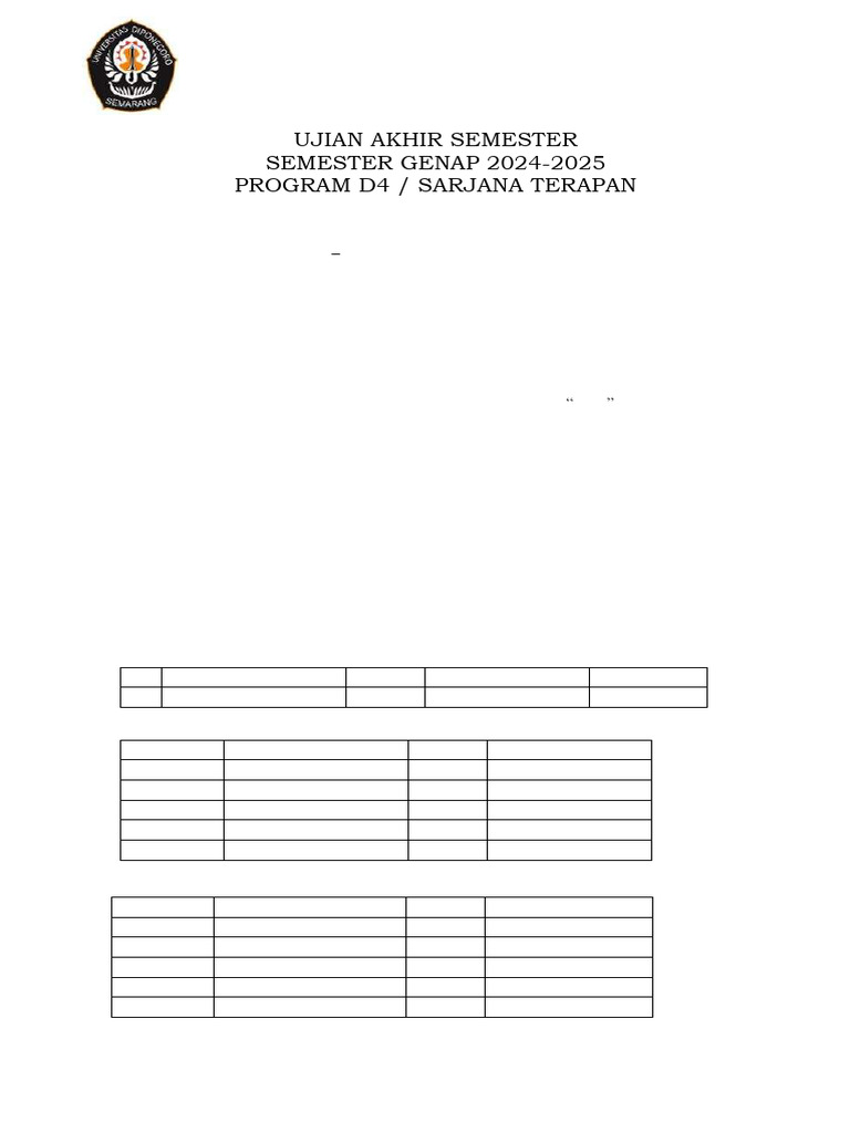 Soal Uas Praktikum Akuntansi Keuangan Menengah Genap 2024-2025 | PDF