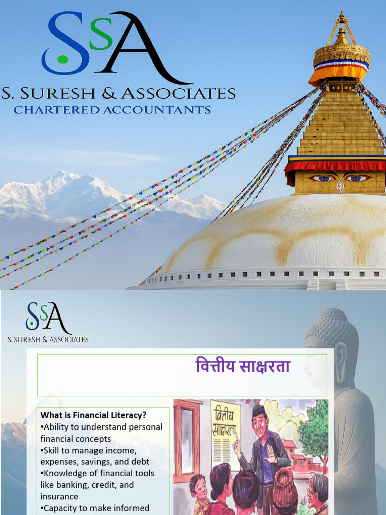 Financial Literacy Power Point | PDF | Banks | Money