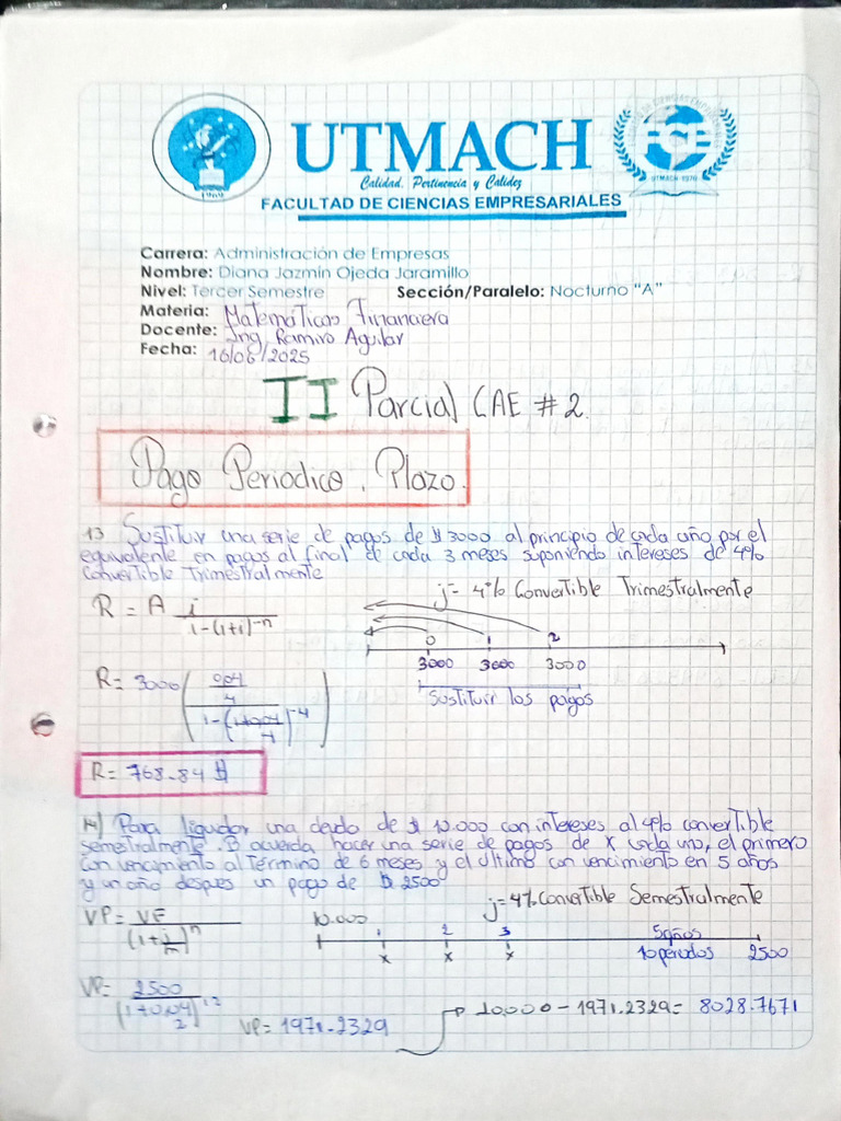 Cae 2 ..Pago Período, Plazo | PDF
