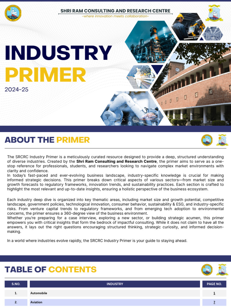 SRCRC Automotive Industry Primer 2024-25 | PDF | Electric Vehicle ...