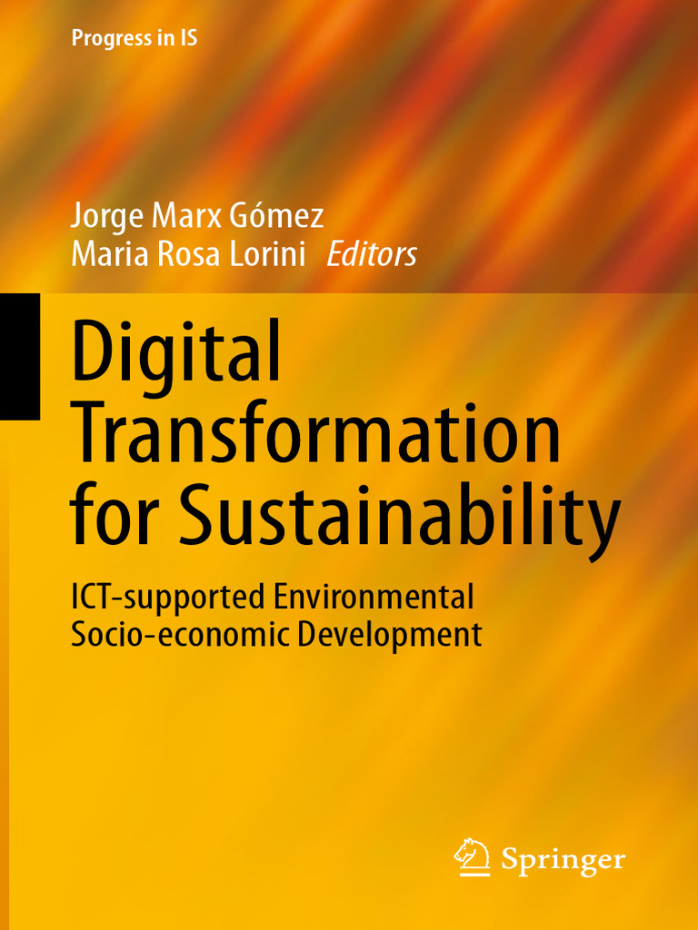 Digital Transformation For Sustainability Ict Supported Jorge
