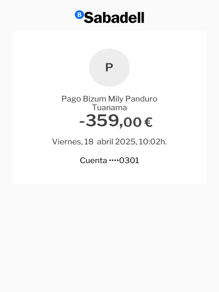 Pago Bizum Mily | PDF