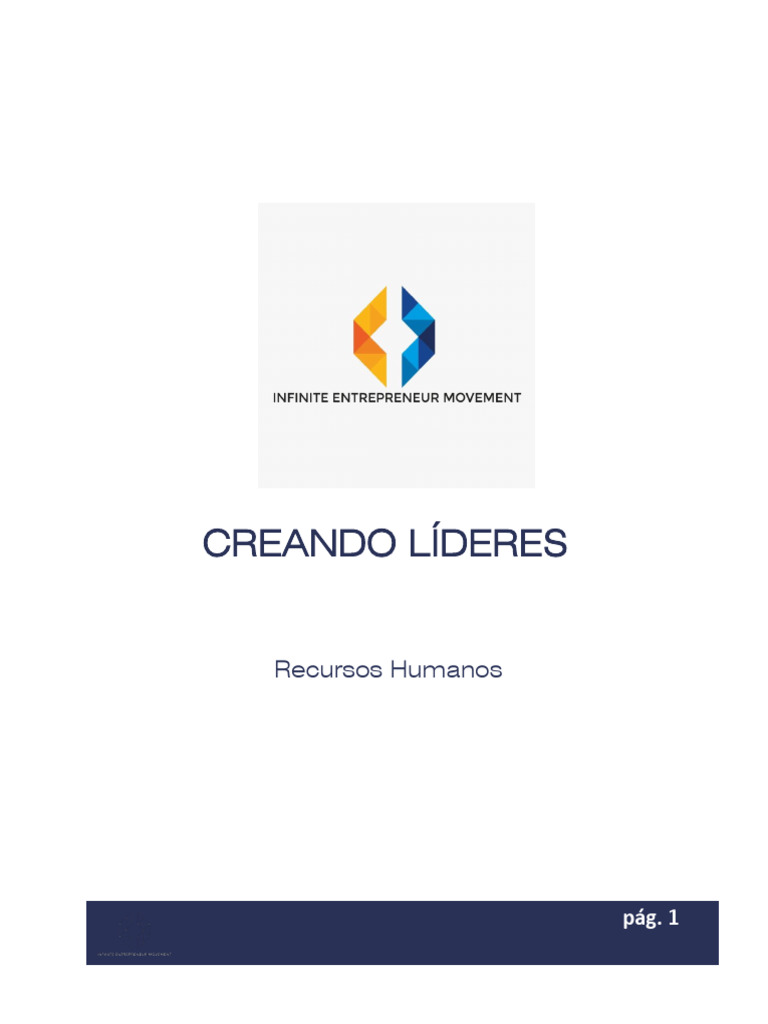 PROYECTO RRHH Creando Líderes | PDF | Iniciativa empresarial | Liderazgo