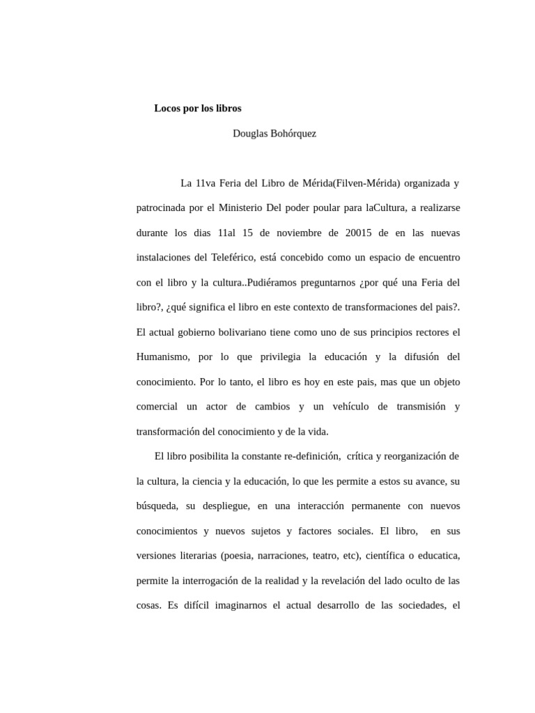 Locos Por Los Libros | PDF | Libros | Conocimiento