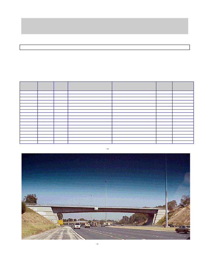 Eastern Freeway Bridges Overview | PDF | Bridge | Controlled Access Highway