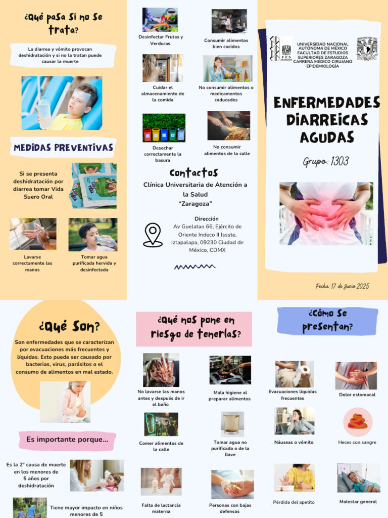 Edas Triptico .PDF-1 | PDF | Diarrea | Deshidración