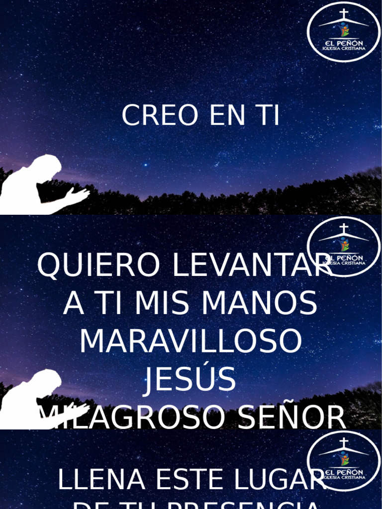Creo en Ti | PDF