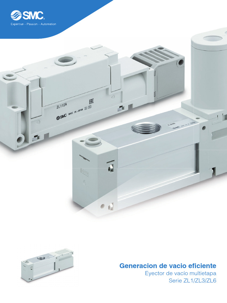 ZL1-ZL3-ZL6 Flyer Es | PDF | Vacío | Uso eficiente de energía