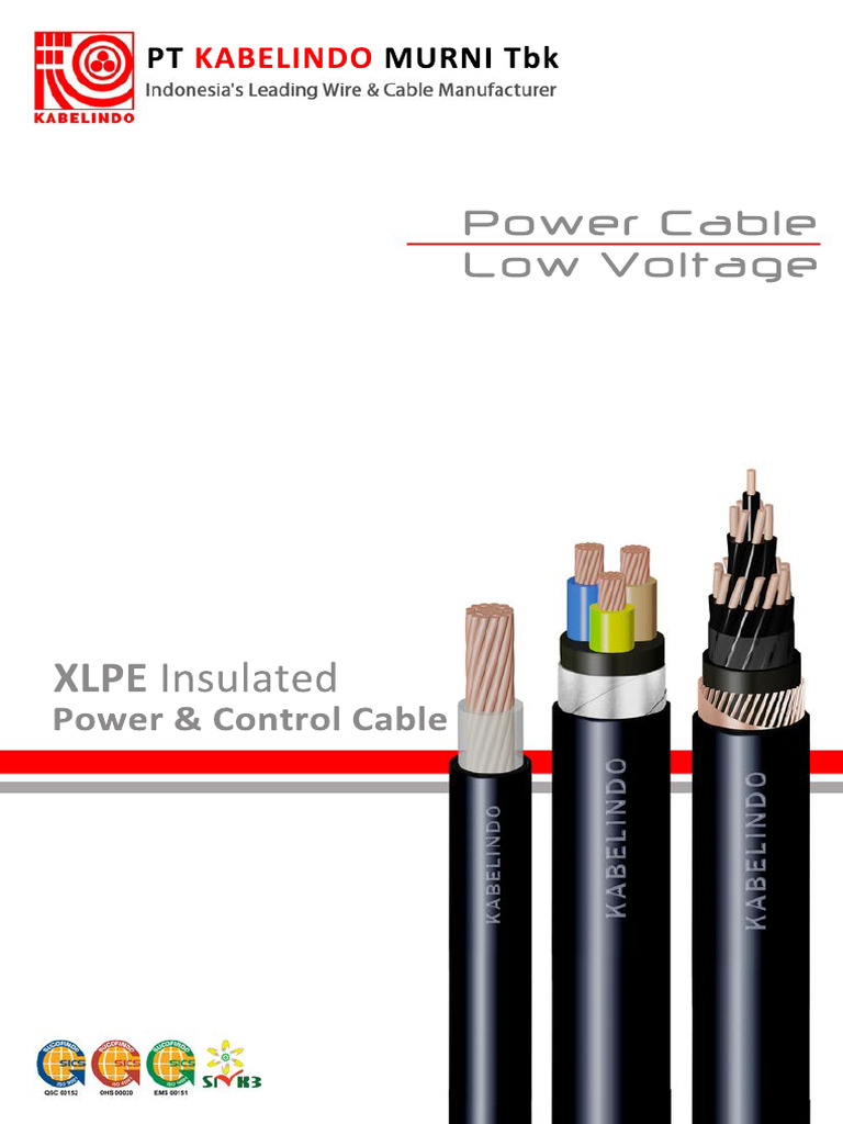 XLPE Insulated Power Cable Overview | PDF | Insulator (Electricity ...