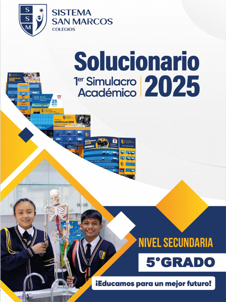 Solucionario de 5 Simulacro Académico 2080 | PDF | Egipto | Termorregulación