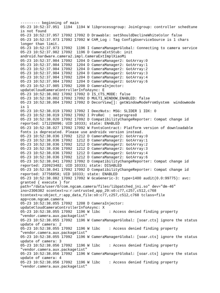 Log Cat 1747972357928 | PDF | Software | Computing