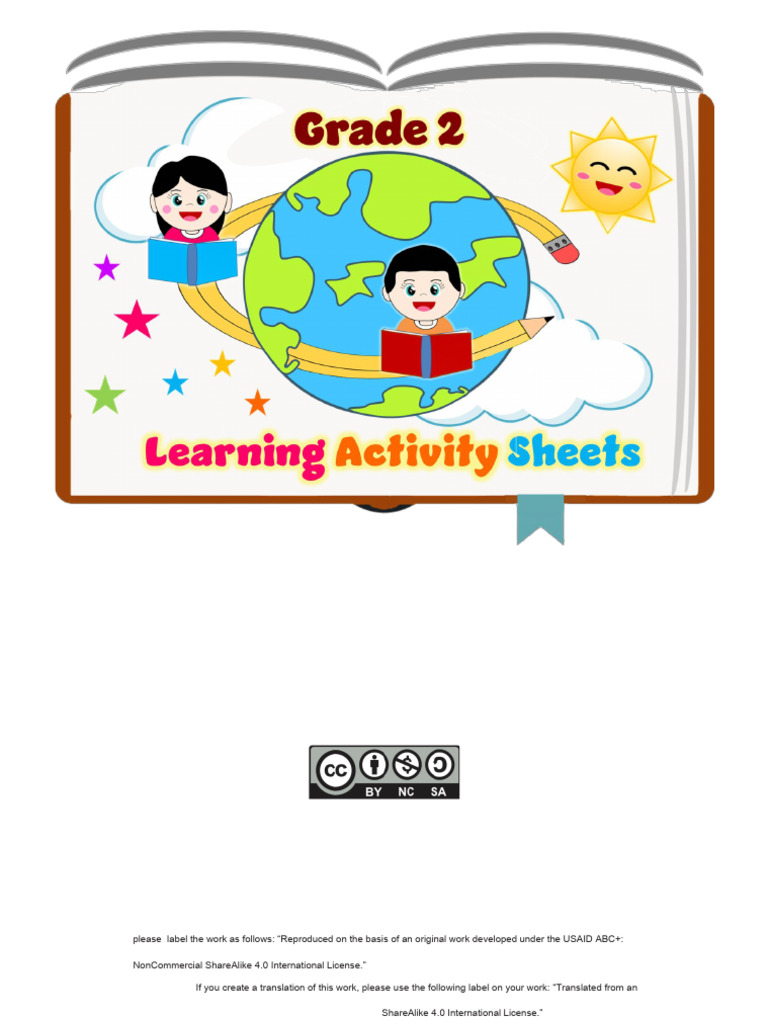 Learner Activity Sheets 2025 Edition | PDF | Creative Commons License ...