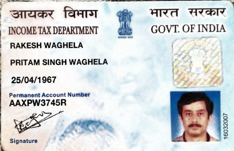 Rakesh Waghela PAN Card 15-Dec-2024 14-10-02 | PDF