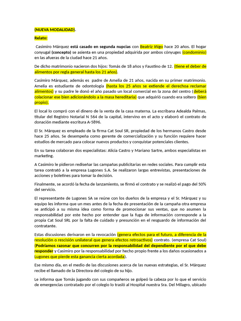Casos Efip 2-1 | PDF | Parentesco | Justicia