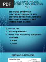 Electric Fan Parts & Functions Guide | PDF | Electric Motor | Bearing ...