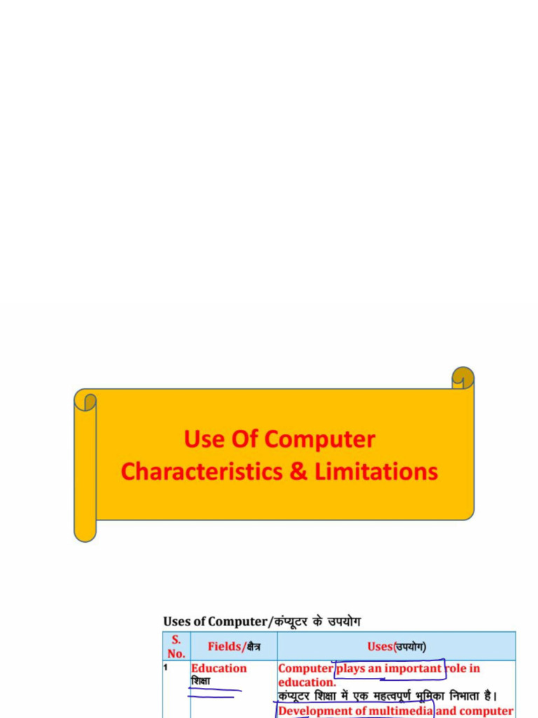 Use Of Computer Pdf