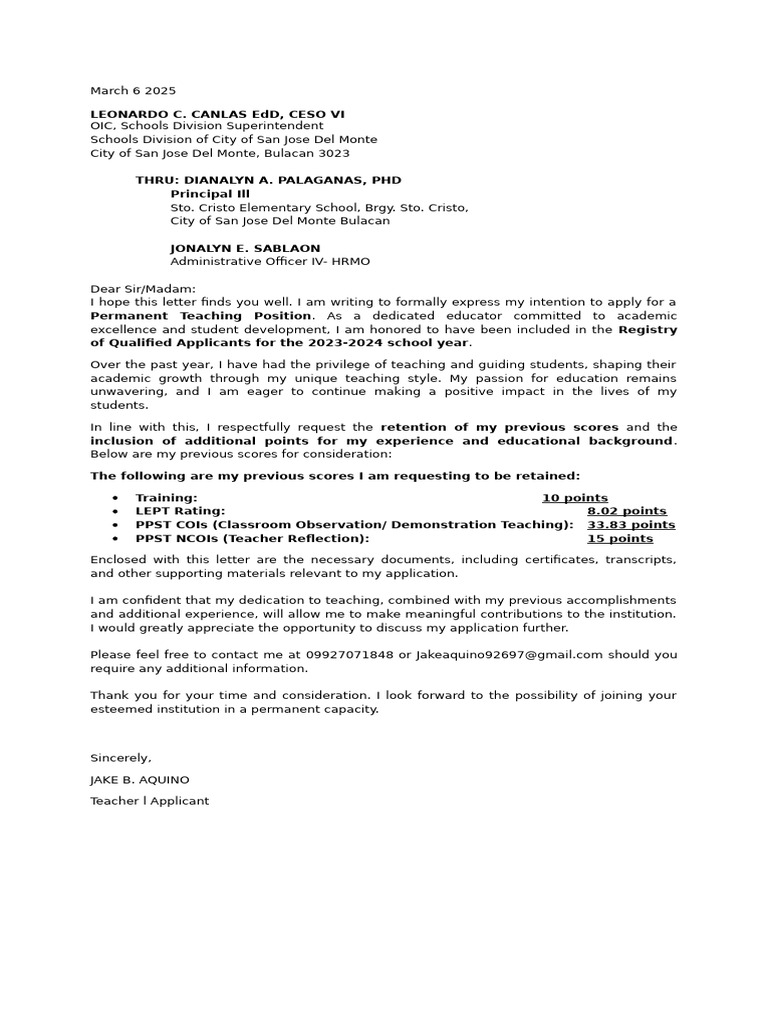 LETTER-OF-RETENTION_SAMPLE | PDF