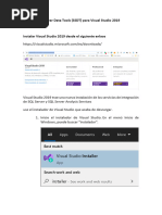 Instalar SSDT en Visual Studio 2022 | PDF | Negocios | Informática