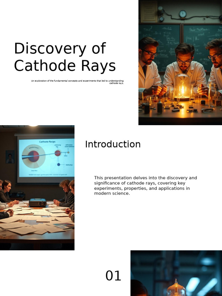 Discovery of Cathode Rays | PDF | Electron | Cathode