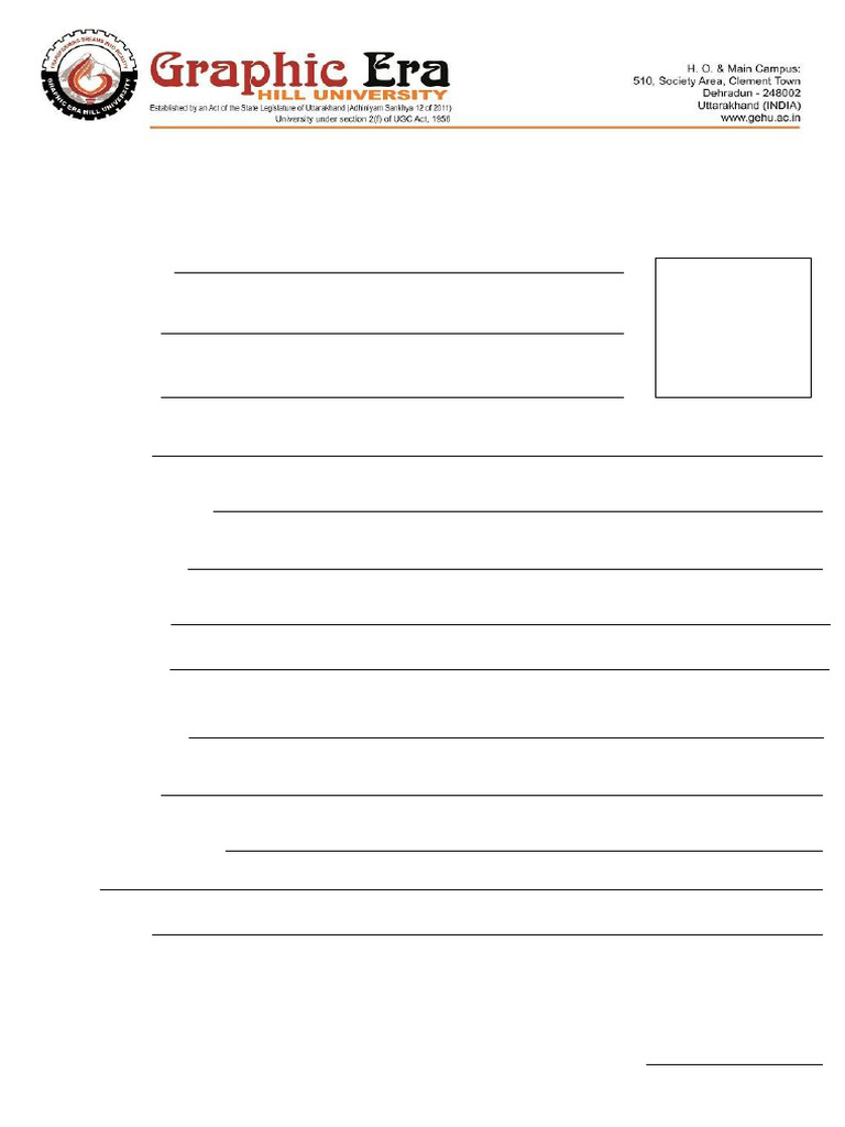 Police Verification Form | PDF