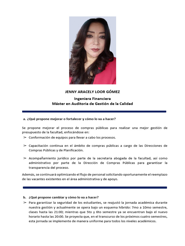 Plan Jenny Aracely Loor Gomez | PDF | Sustentabilidad | Desarrollo sostenible