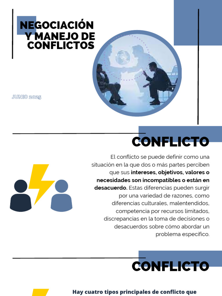 Manejo de Conflictos | PDF