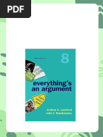 Everything's An Argument With Readings 8th Edition (Ebook PDF) Download | PDF | Rhetoric | Genre