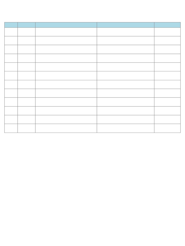 Grilla Mes2 BellaDurmiente | PDF