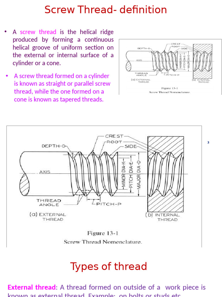 Screw Thread & Gear Measurements | PDF | Gear | Screw