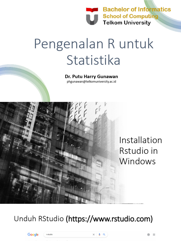 Minggu 8 Pengenalan R Untuk Statistika - PHN-PHN | PDF | Histogram | Pie Chart